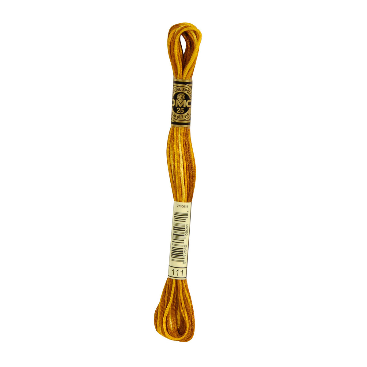 DMC 111 Variegated Mustard - 6 Strand Embroidery Floss | Shabby Fabrics