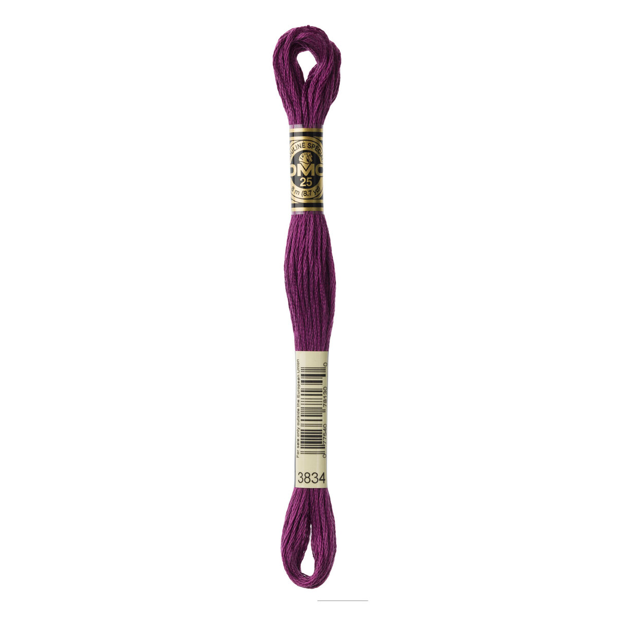 DMC 3834 Dark Grape - 6 Strand Embroidery Floss | Shabby Fabrics