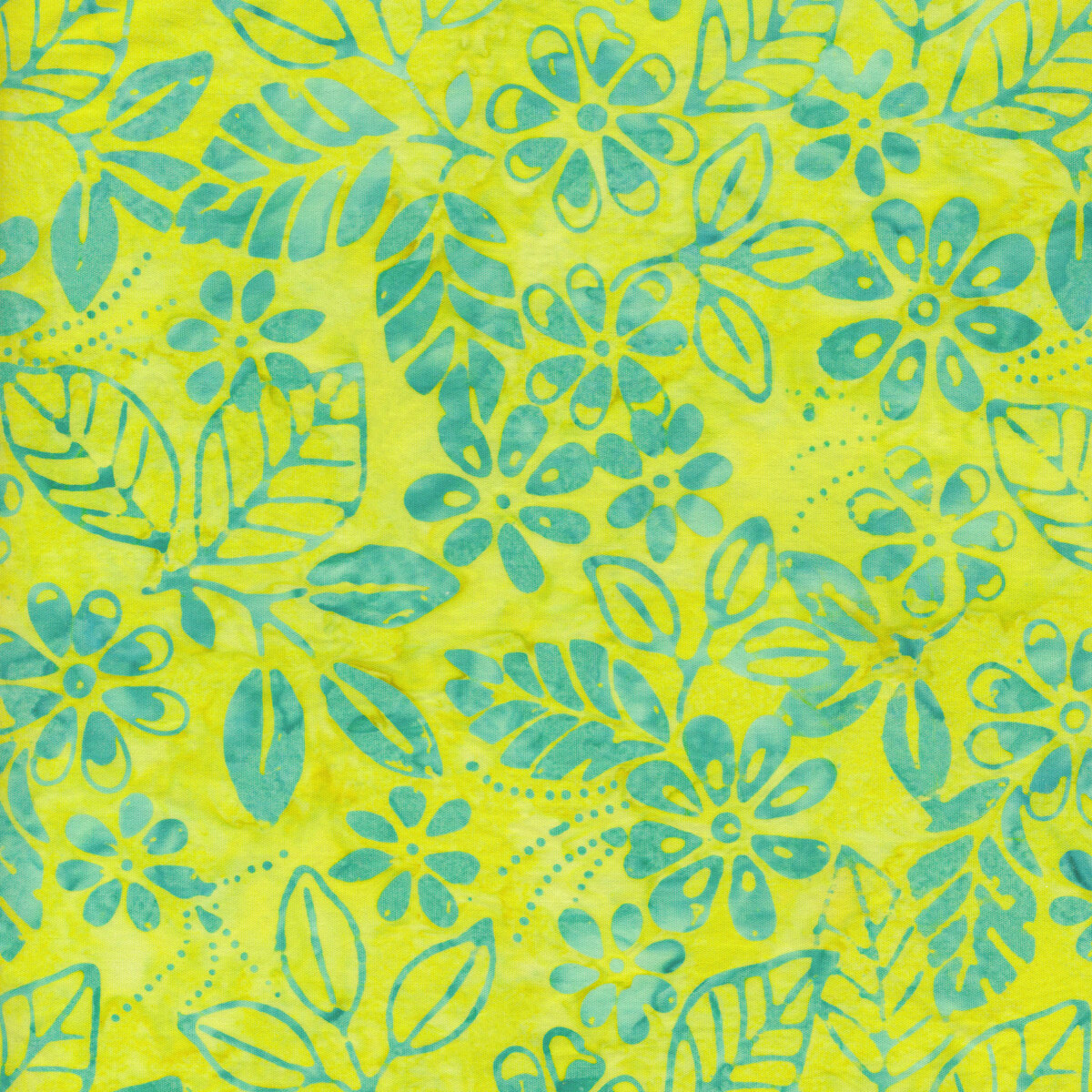 Mambo Batiks 4365-34 LIME by Moda Fabrics | Shabby Fabrics