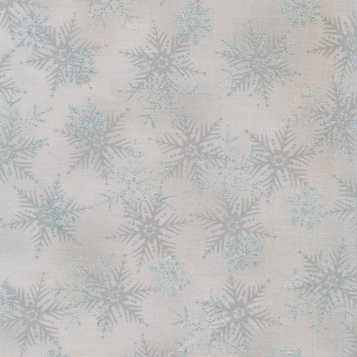 Stof Christmas - Frosty Snowflake 4590-901 Gray/Silver by Stof Fabrics | Shabby Fabrics