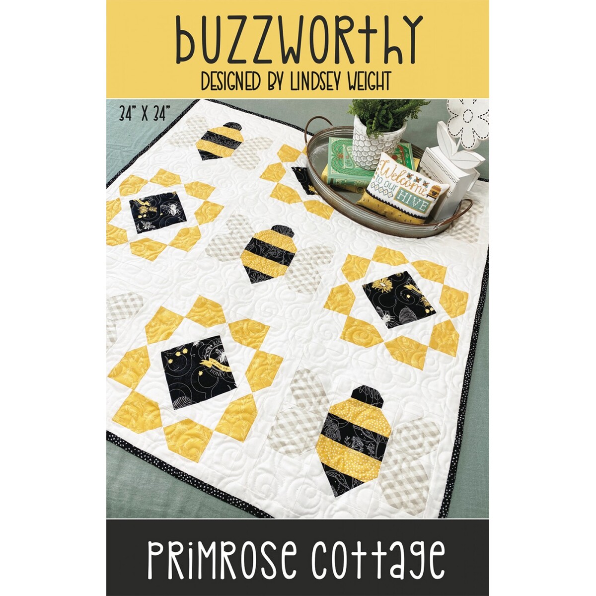 Buzzworthy Pattern | Shabby Fabrics