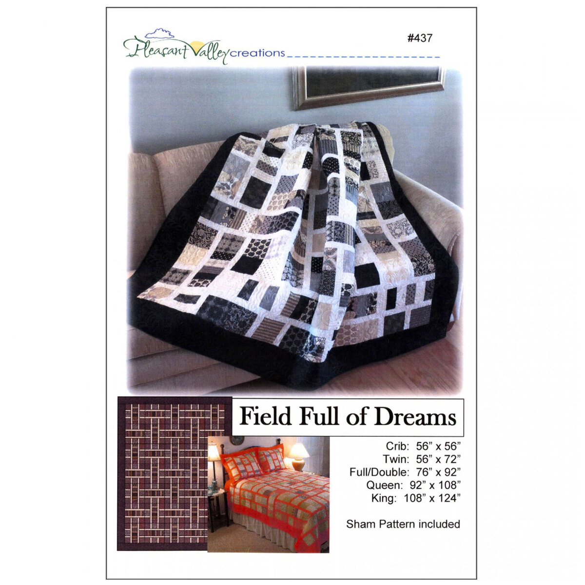 Field Full of Dreams Pattern | Shabby Fabrics