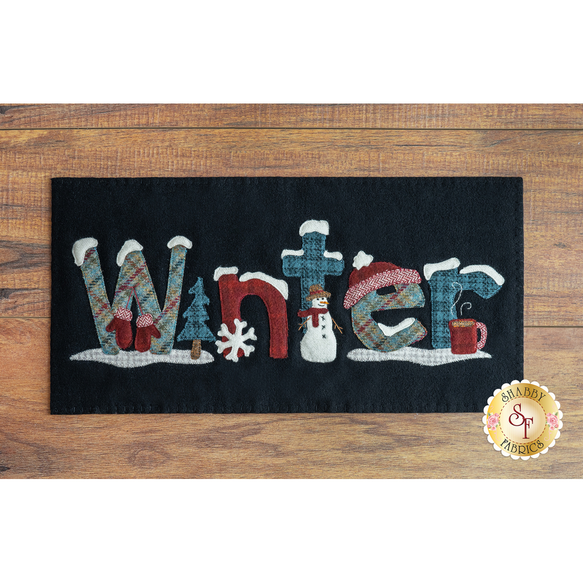 Words in Wool Kit - January - Winter | Shabby Fabrics