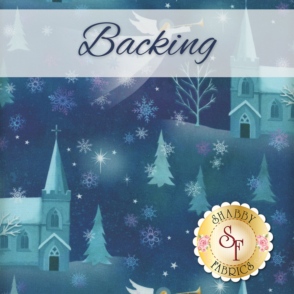 Angel Windows Quilt - Backing 1-3/4 yds | Shabby Fabrics