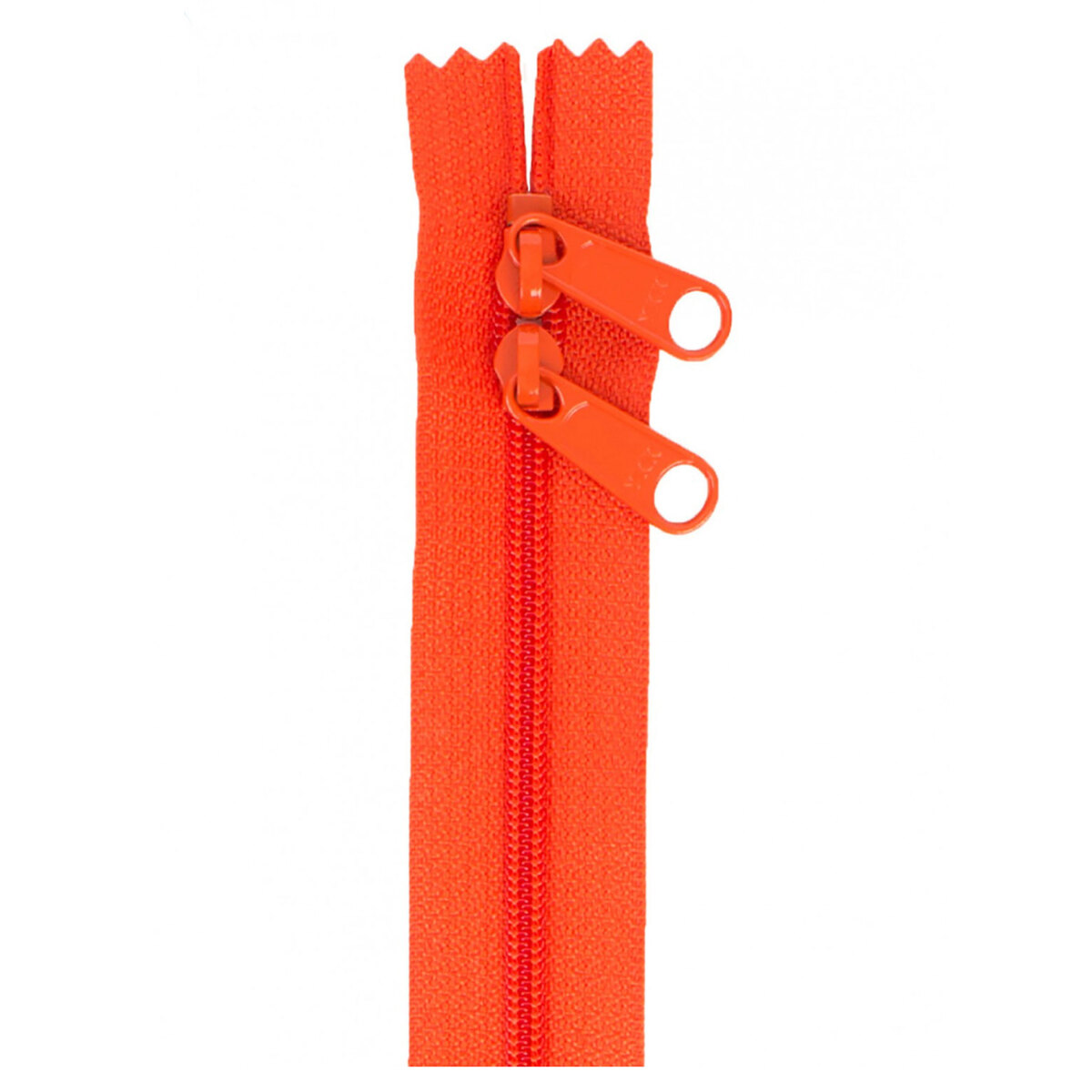 ByAnnie Handbag Zipper 30" Double Slide - 285 Tangerine | Shabby Fabrics