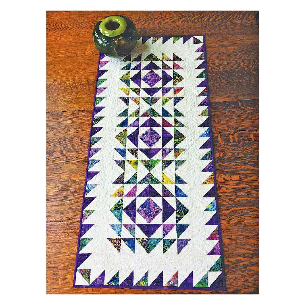 Vortex Table Runner Pattern | Shabby Fabrics