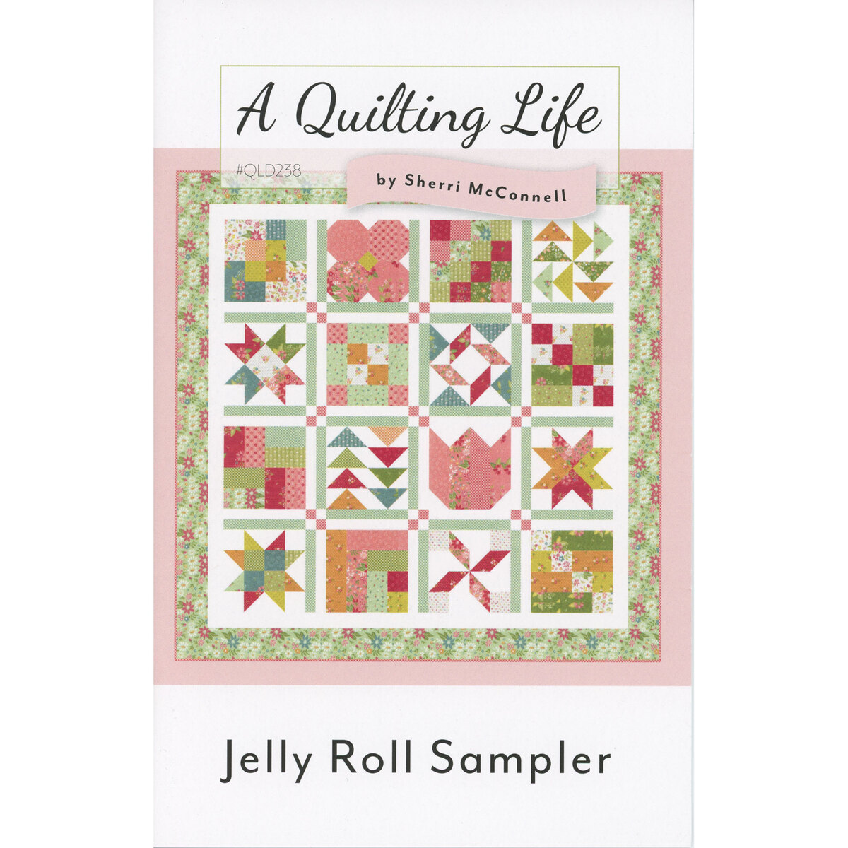 Jelly Roll Sampler Pattern | Shabby Fabrics
