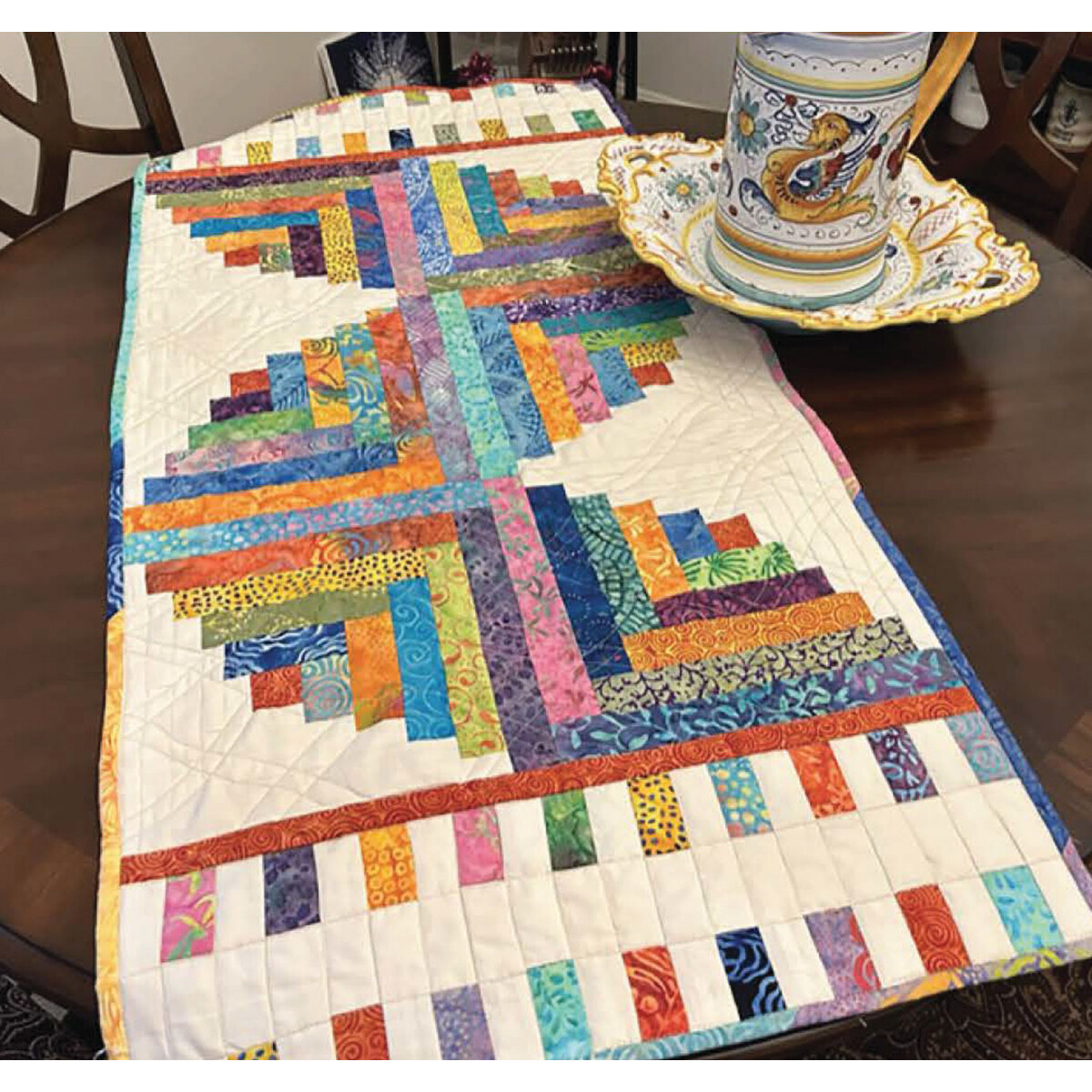 Carnival Table Runner Pattern | Shabby Fabrics