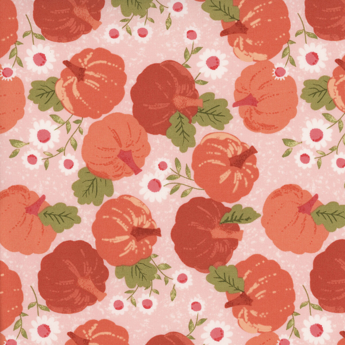 Hey Boo 5210-13 Bubble Gum Pink by Lella Boutique for Moda Fabrics ...