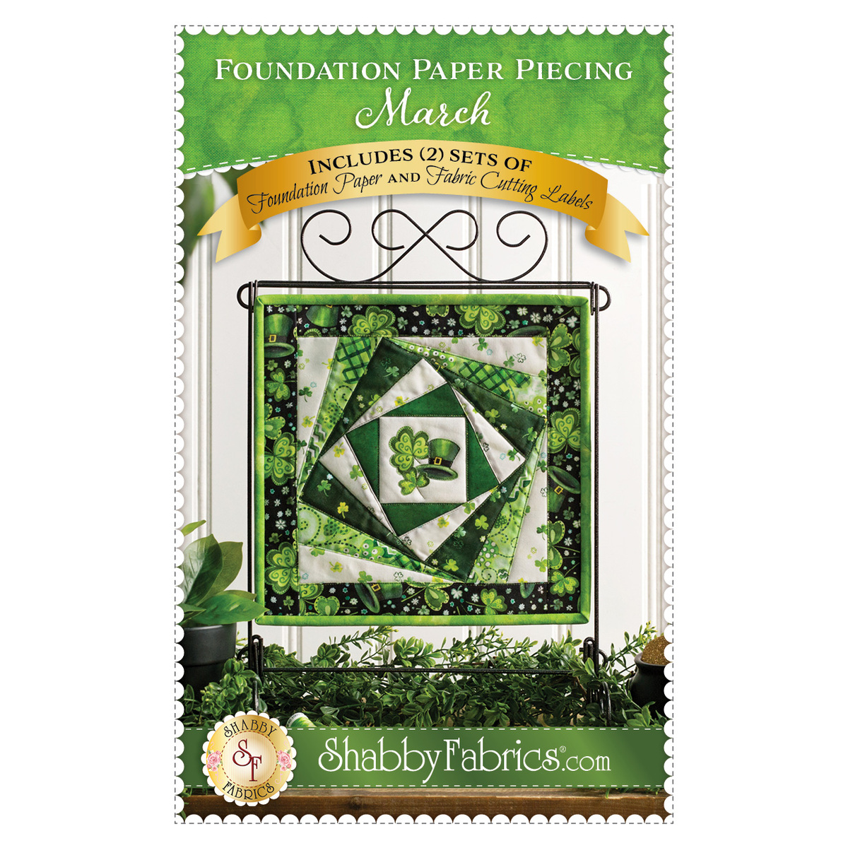 Foundation Paper Piecing - March - Pattern | Shabby Fabrics