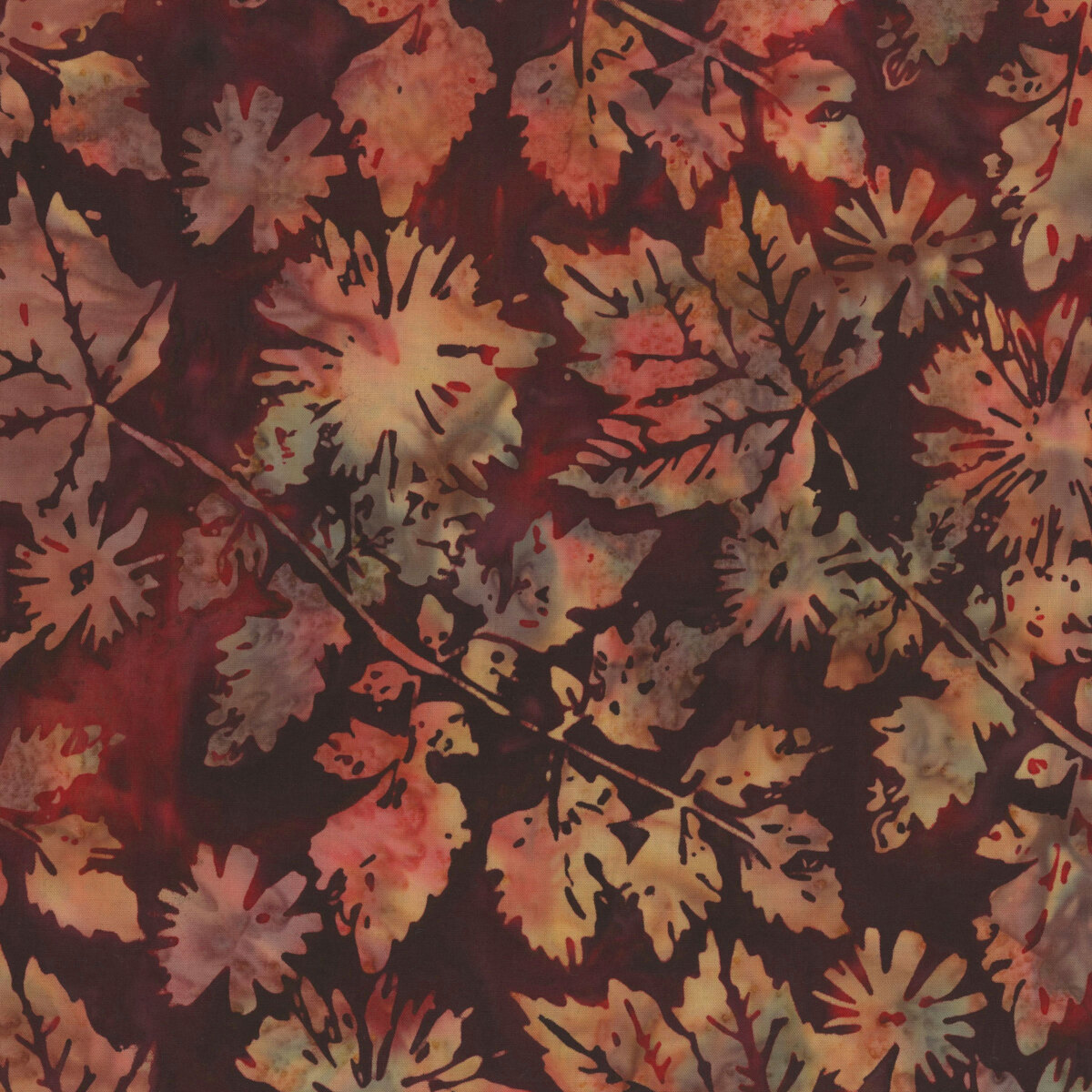 Garnet Glow V2547-347 Lava by Hoffman Fabrics | Shabby Fabrics