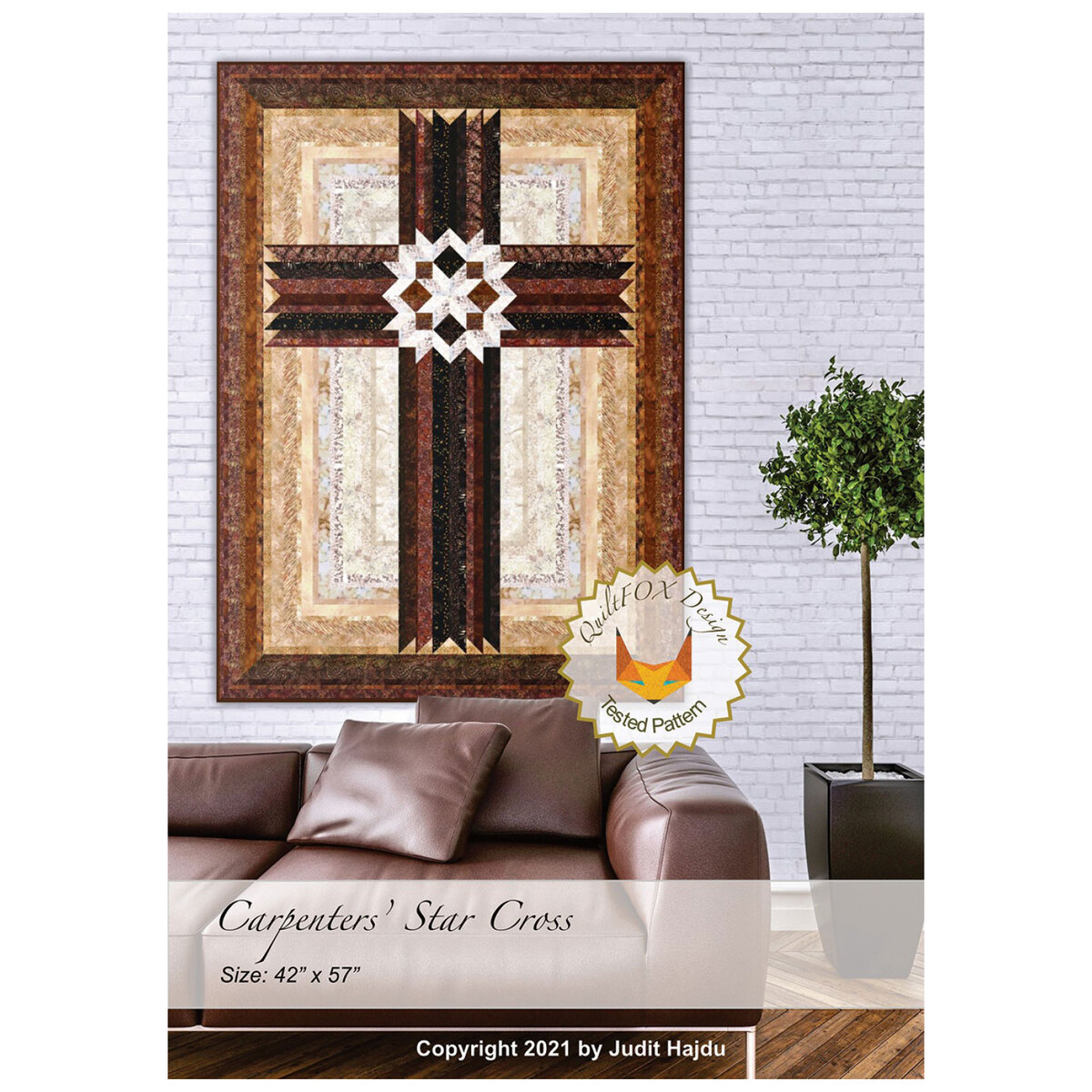 Carpenters' Star Cross Pattern | Shabby Fabrics