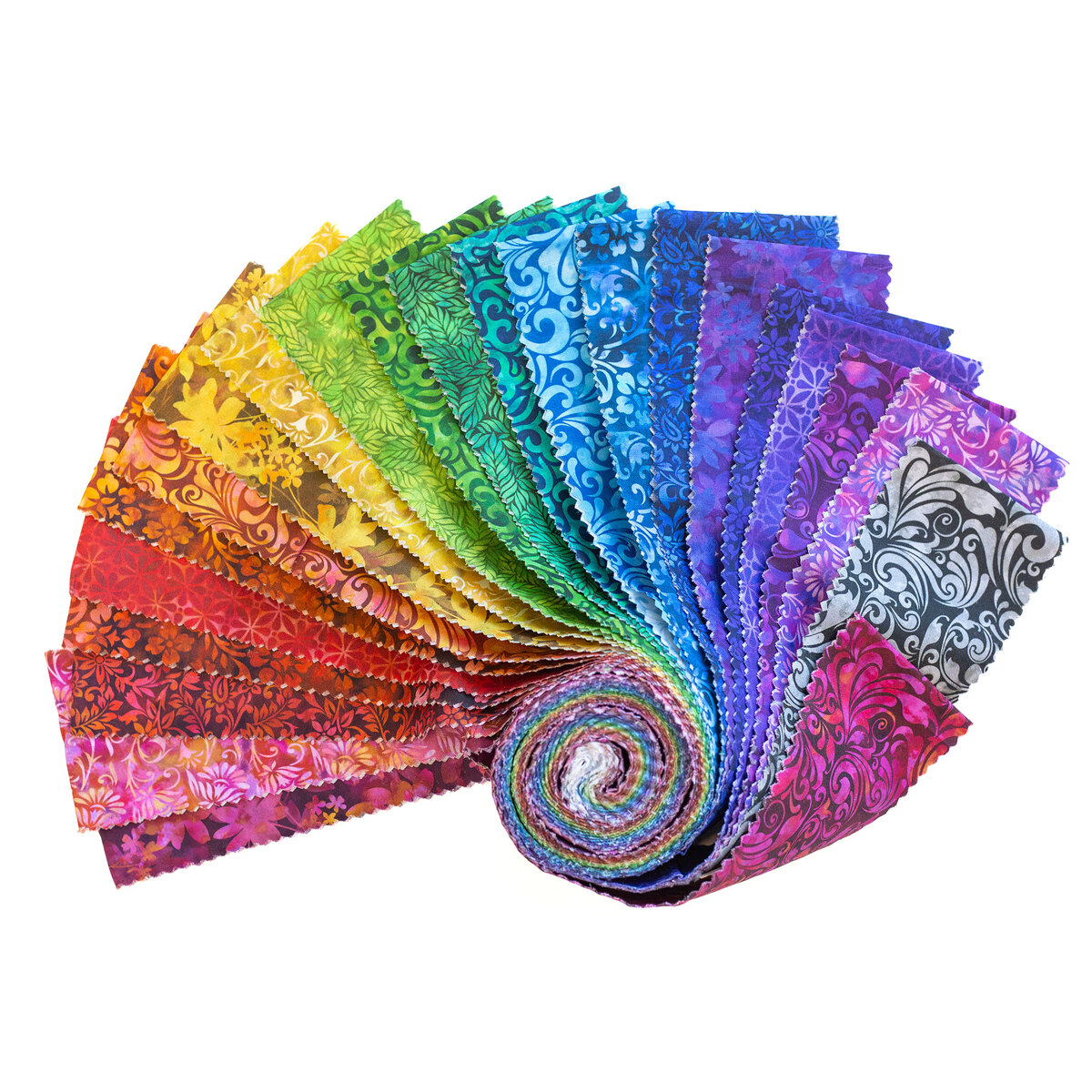 Prism II 2-1/2" Strips by Jason Yenter for In The Beginning Fabrics ...