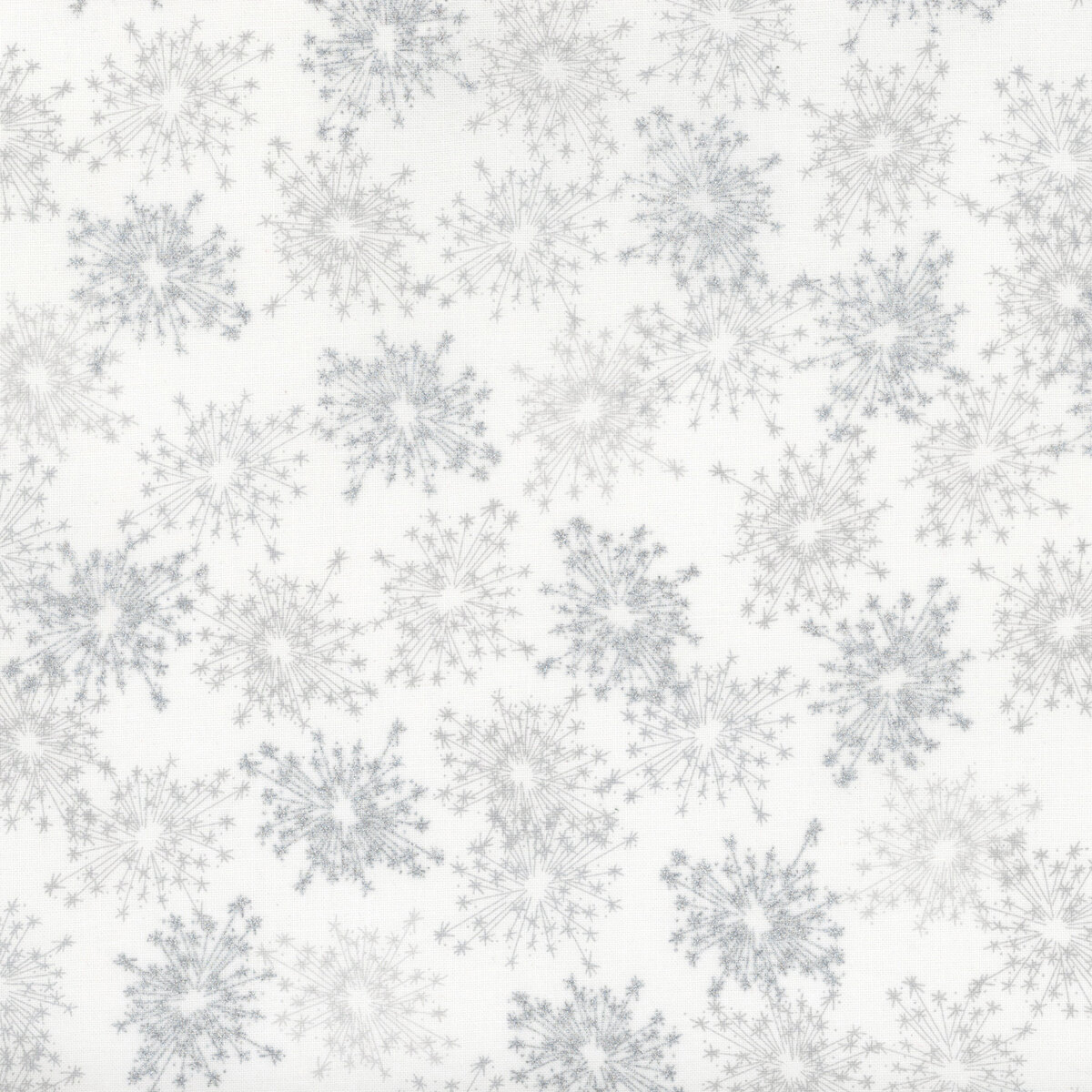 Stof Christmas - We Love Christmas 4591-103 White/Silver Sparkler by ...