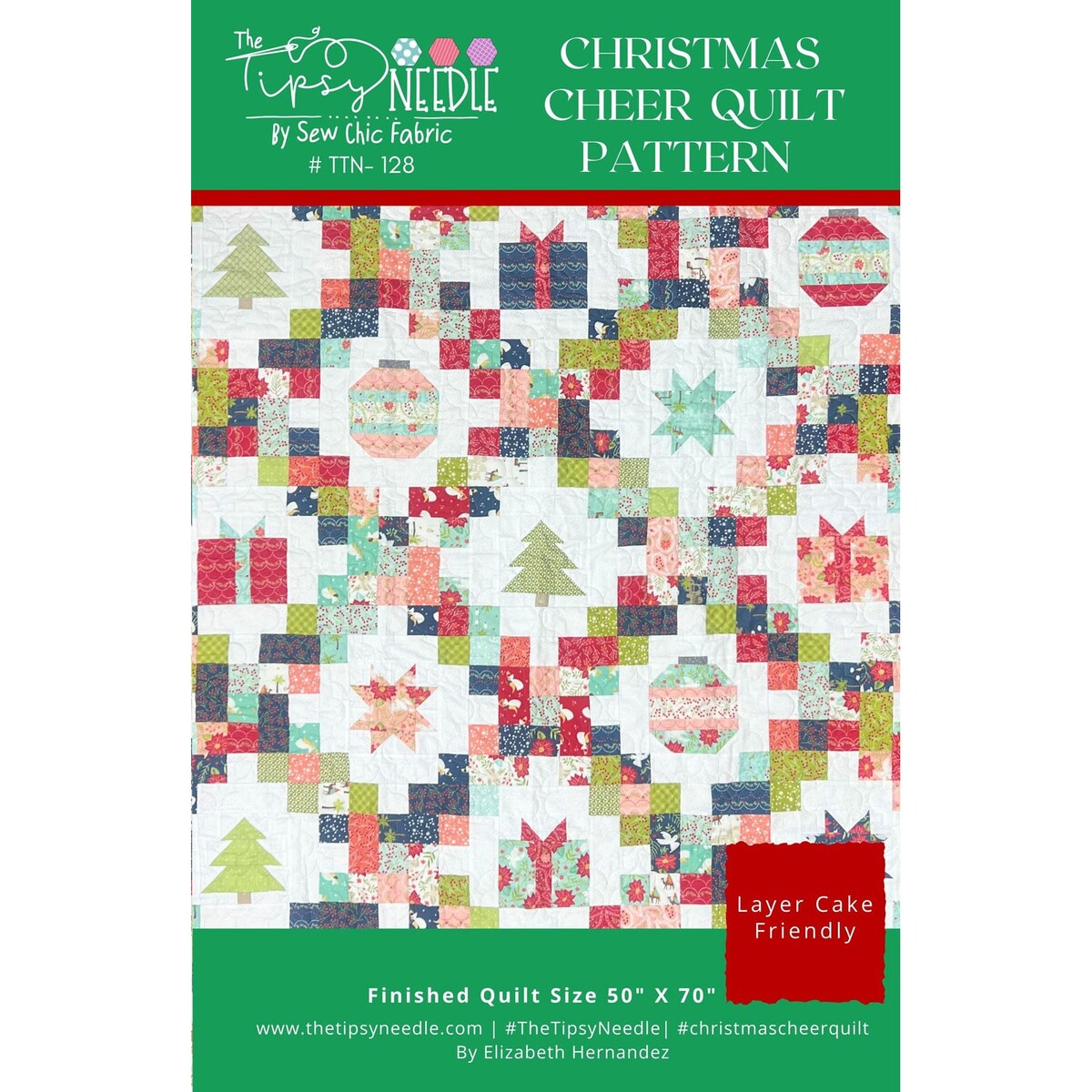 Christmas Cheer Quilt Pattern | Shabby Fabrics