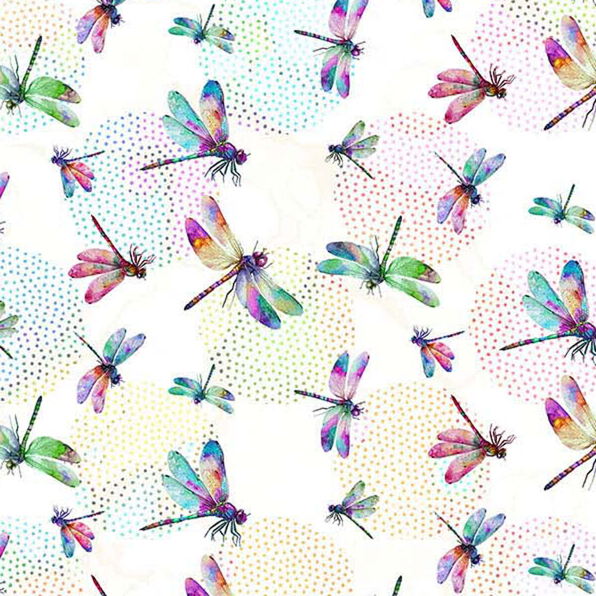 Dragonfly Dance DP27504-10 by Deborah Edwards and Melanie Samra for ...
