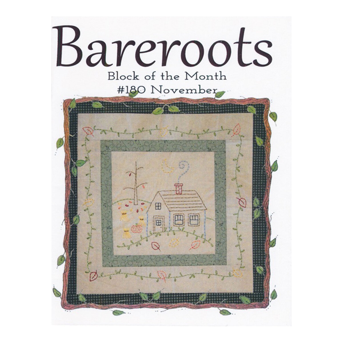 Block of the Month Little Stitchies #180 November Pattern | Shabby Fabrics