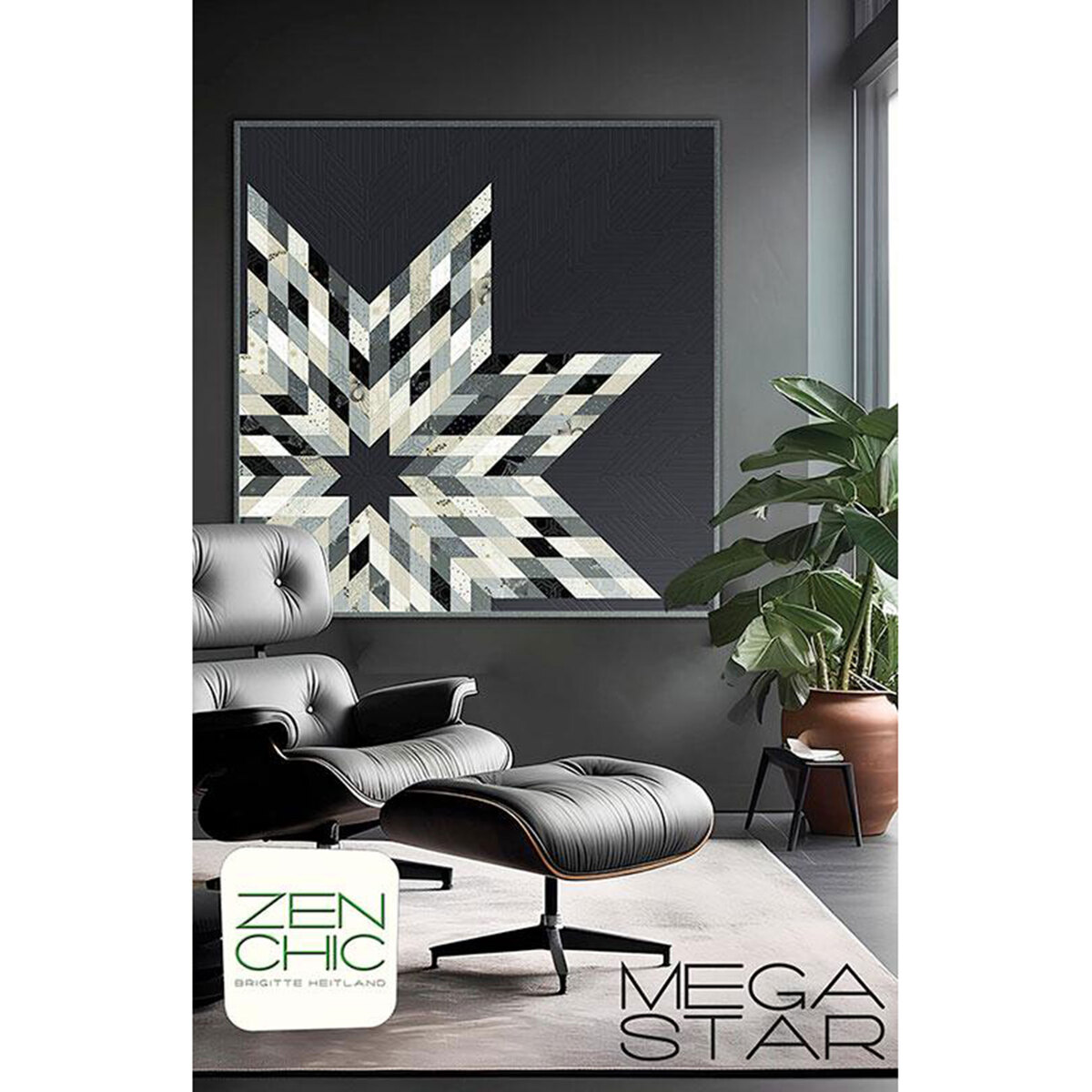 Mega Star Pattern | Shabby Fabrics