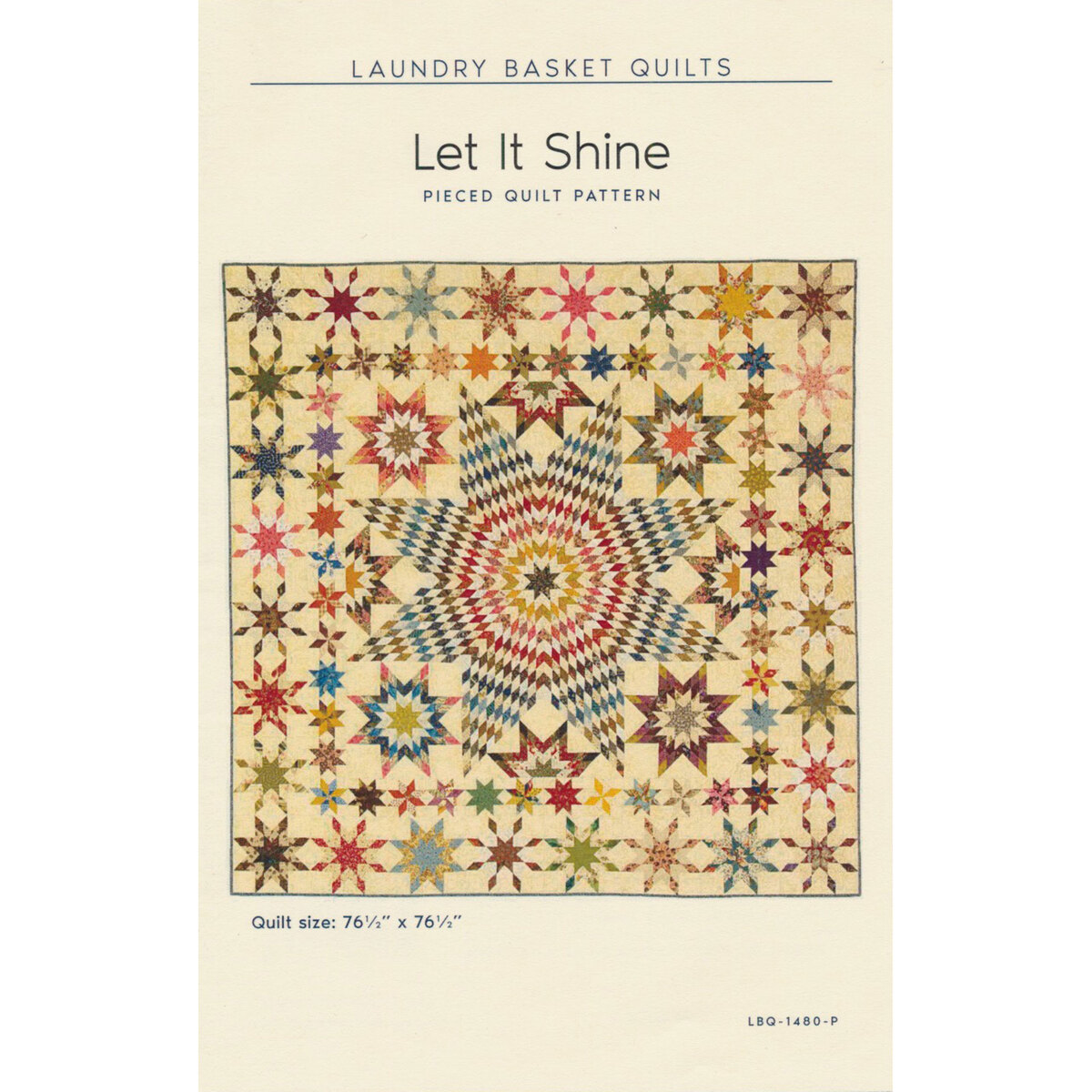 Let it Shine Pieced Quilt Pattern | Shabby Fabrics