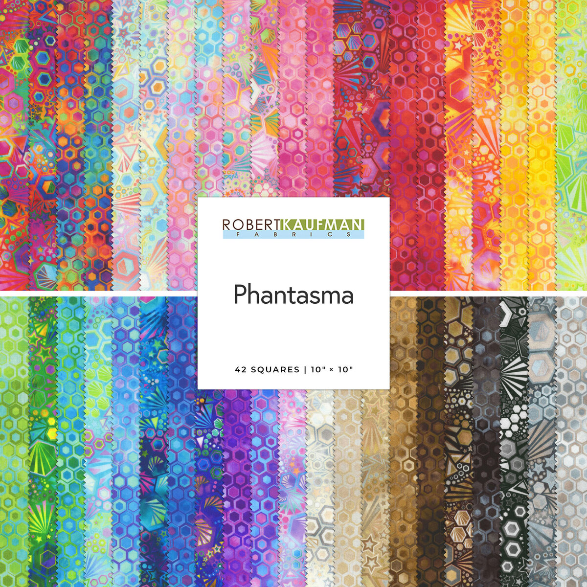 Phantasma Ten Squares from Robert Kaufman Fabrics | Shabby Fabrics