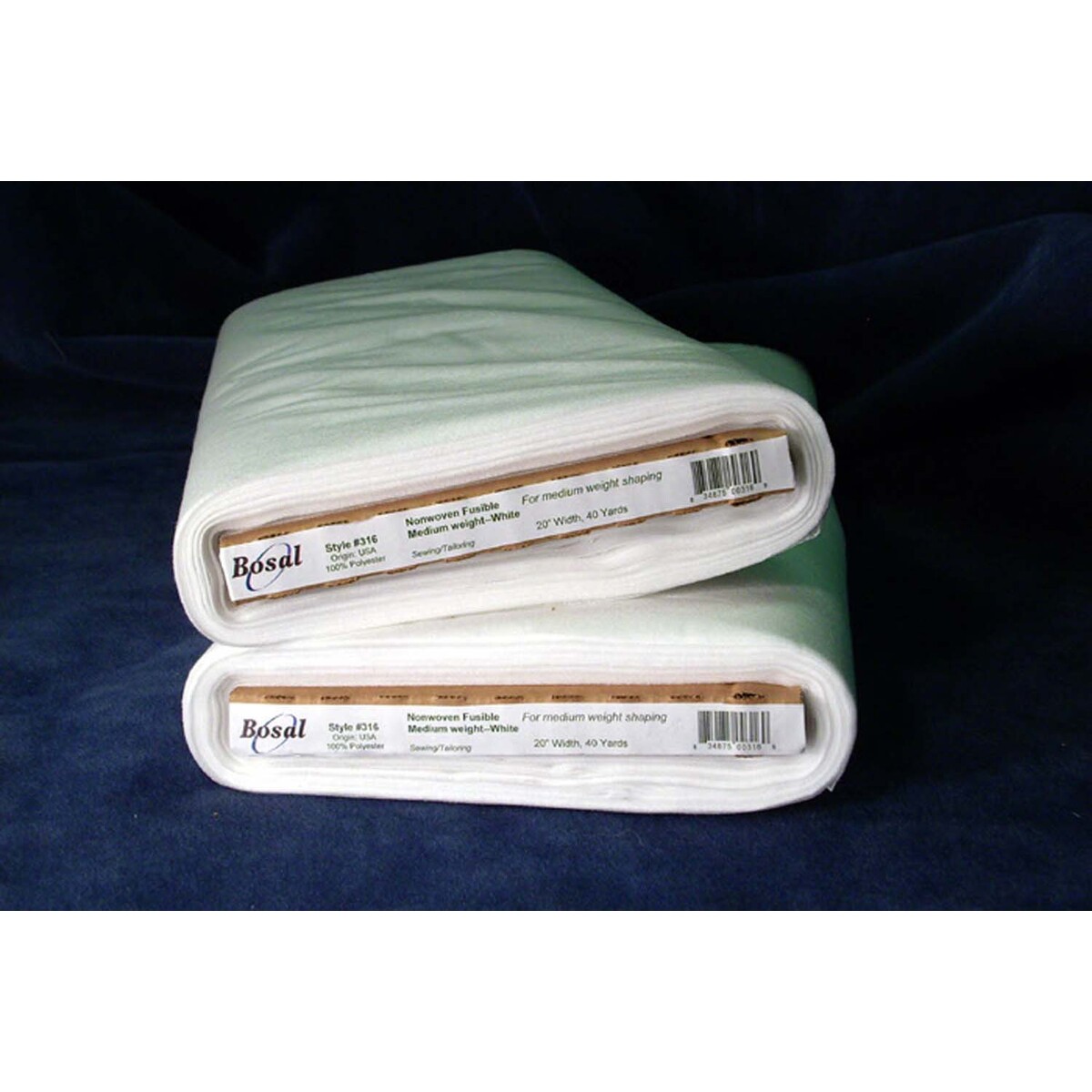 Bosal Non-woven Fusible Interfacing 316B-WHT - Medium Weight | Shabby ...