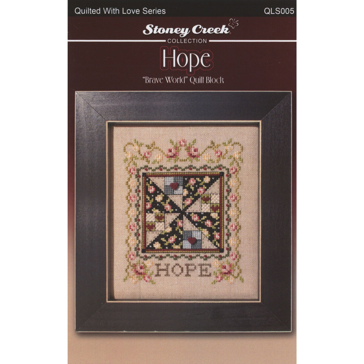 Quilted With Love - Hope Cross Stitch Pattern | Shabby Fabrics