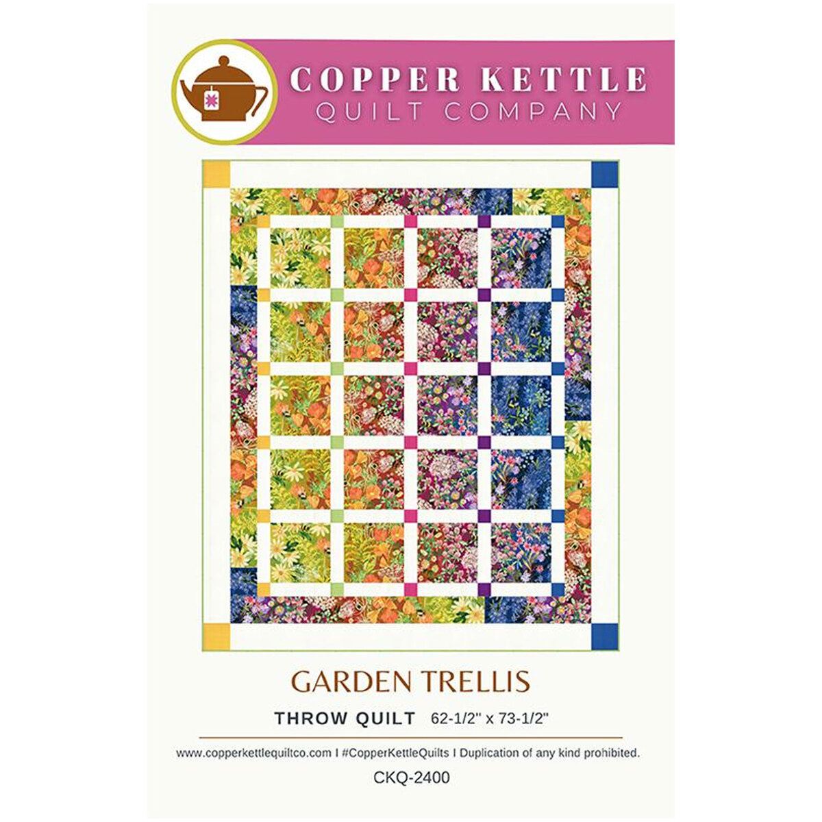 Garden Trellis Quilt Pattern | Shabby Fabrics