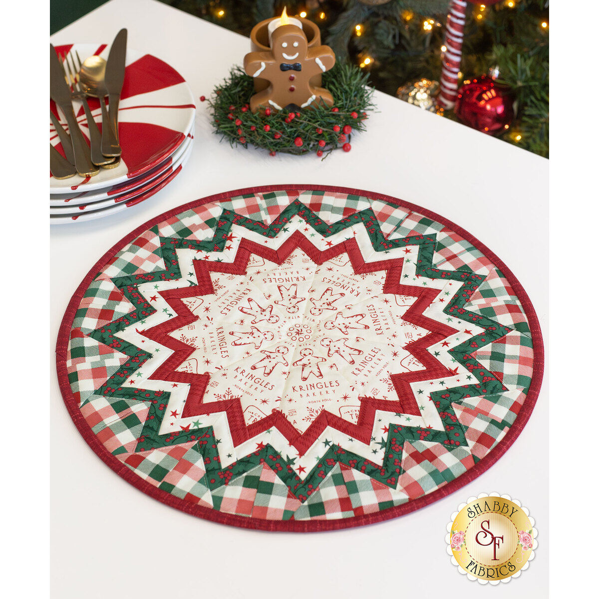 Point of View Kaleidoscope Folded Star Table Topper Kit - Merry Little ...
