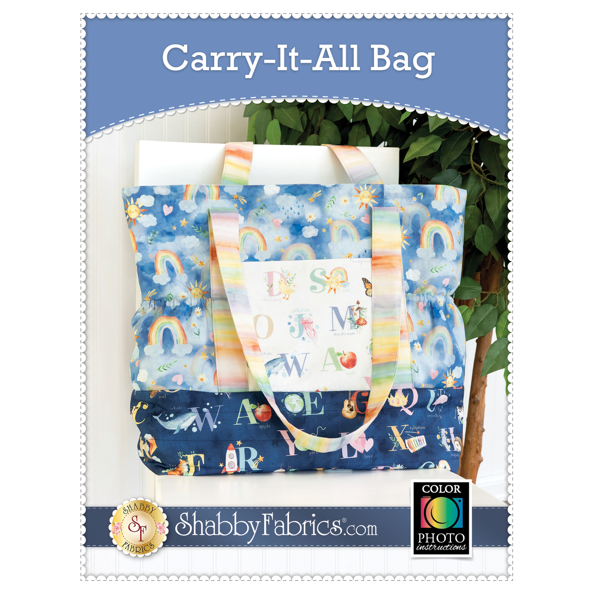 Carry-It-All Bag Pattern | Shabby Fabrics