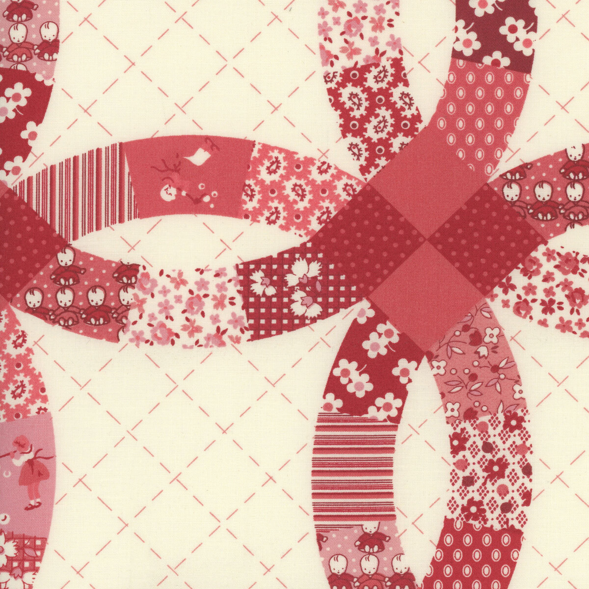 Aunt Grace Simply Charming 108" Wide R36016 RED by Judie Rothermel for ...