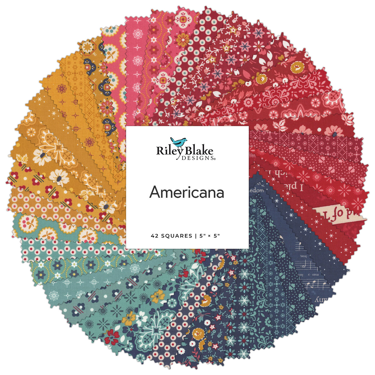 Americana 5" Stacker by Lori Holt for Riley Blake Designs | Shabby Fabrics