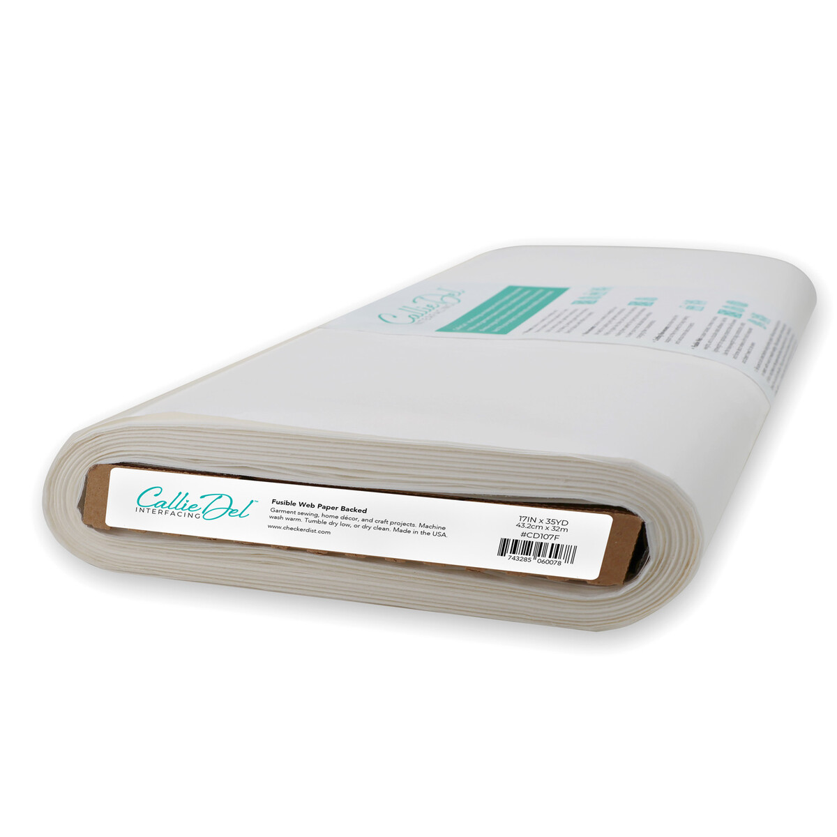 Callie Del Fusible Web Paper Backed 17
