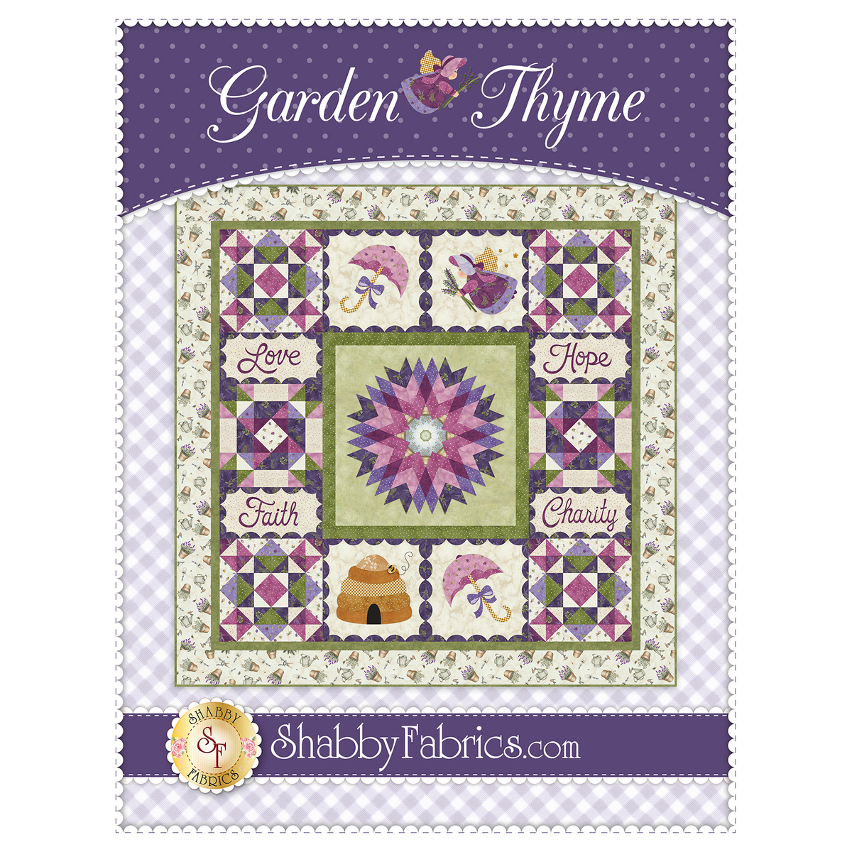 Garden Thyme Quilt Pattern | Shabby Fabrics