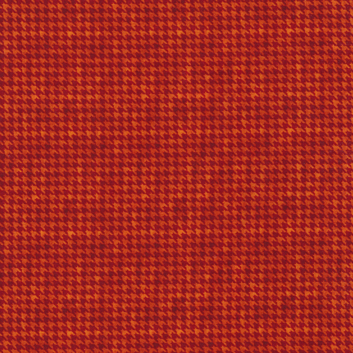 Houndstooth Basics 8624-35 Orange by Henry Glass Fabrics | Shabby Fabrics