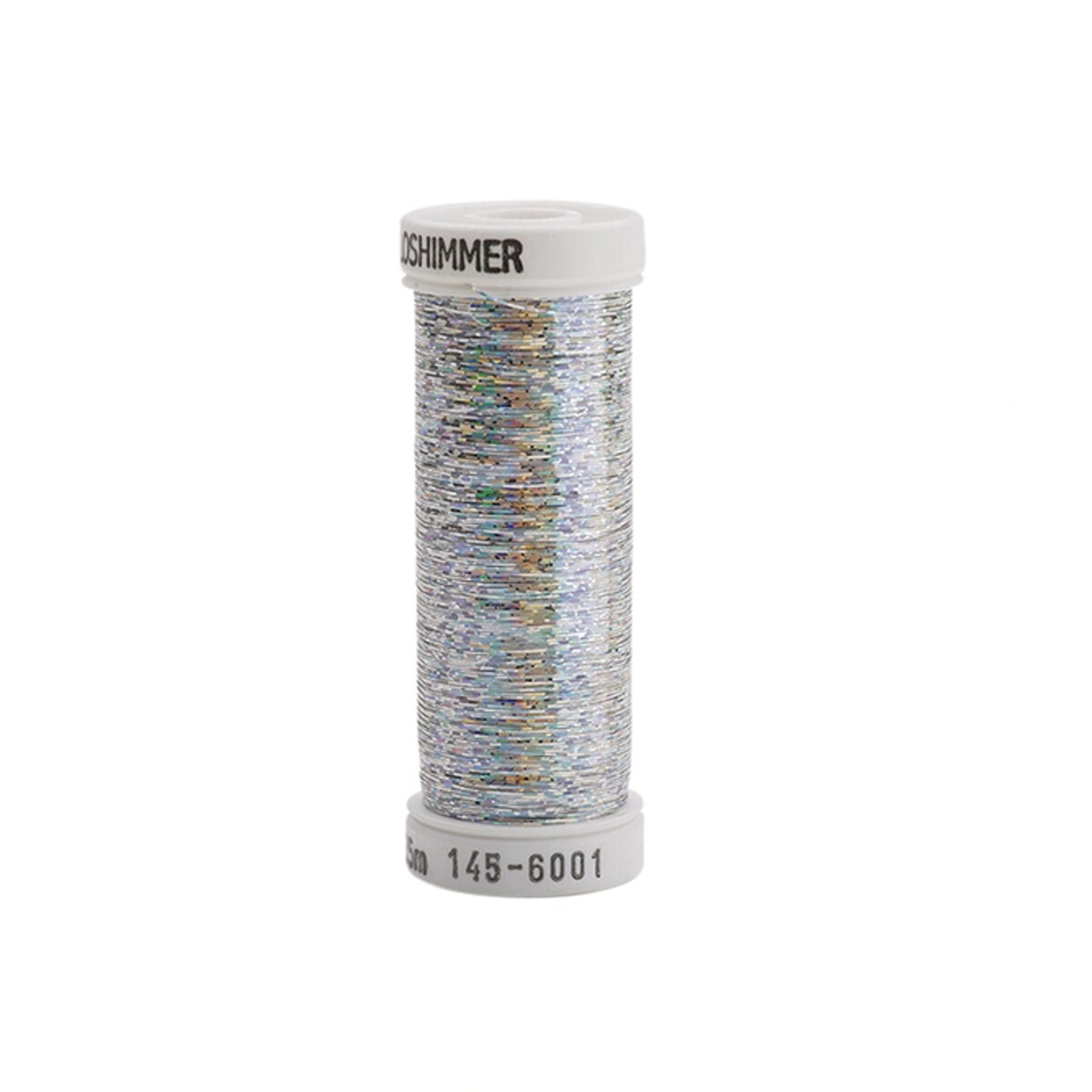 Sulky Holoshimmer Metallic Silver #6001 250 yd Thread | Shabby Fabrics