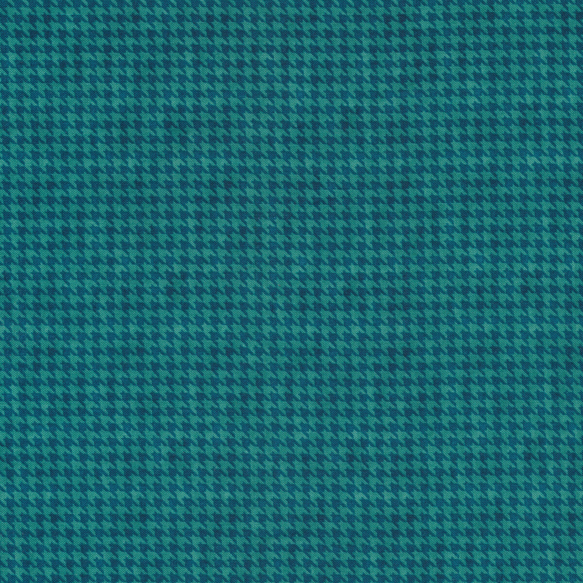 Houndstooth Basics 8624-77 Teal by Henry Glass Fabrics | Shabby Fabrics