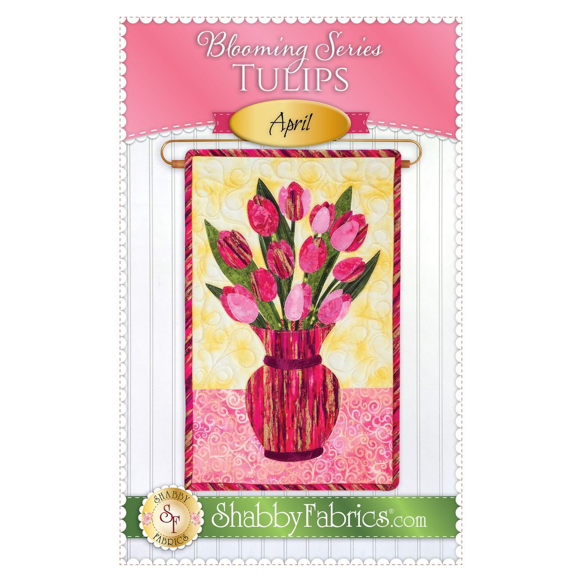 Blooming Series - Tulips - April - Pattern | Shabby Fabrics