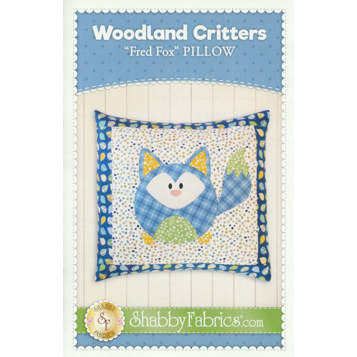 Fred Fox Pillow Pattern | Shabby Fabrics