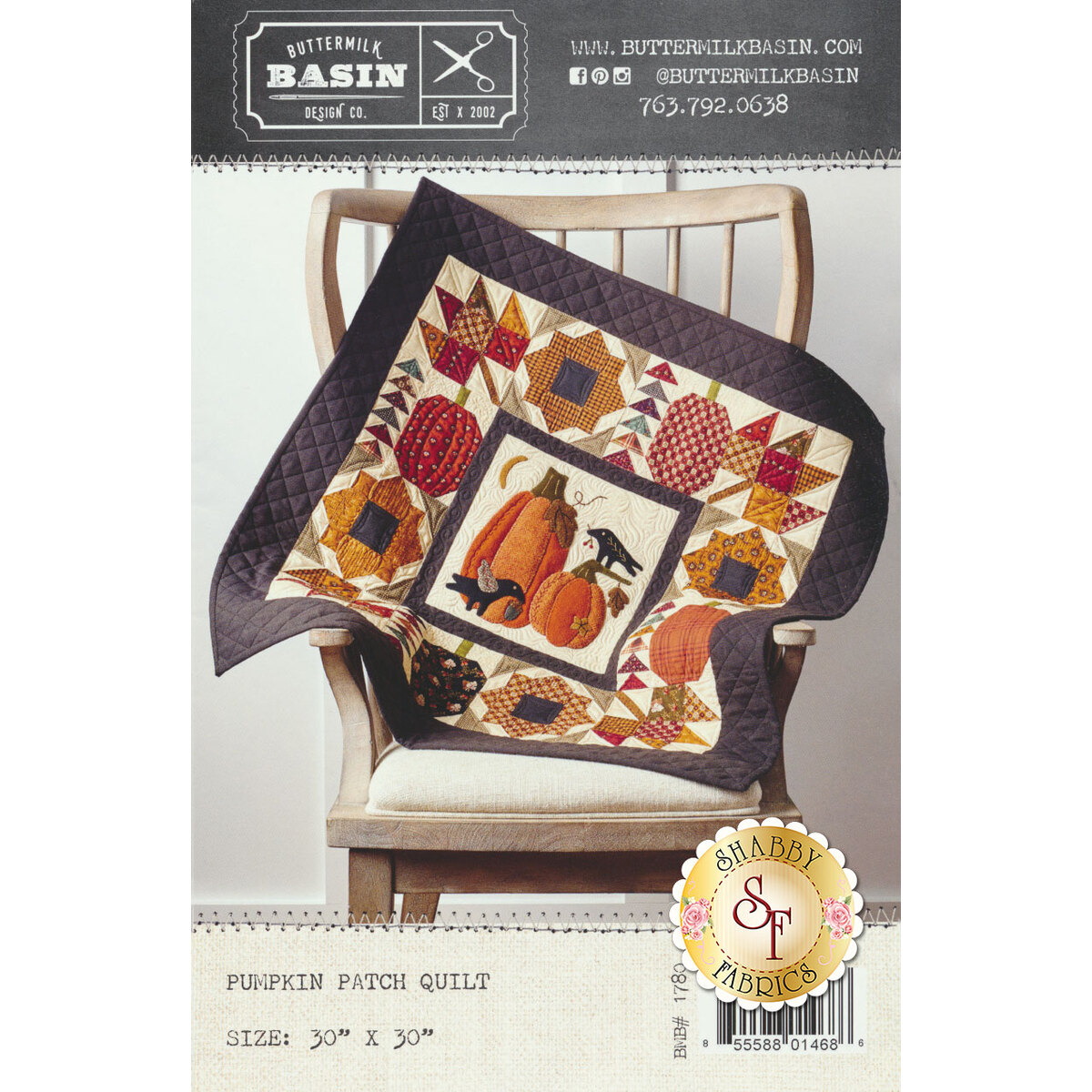 Pumpkin Patch Quilt Pattern | Shabby Fabrics