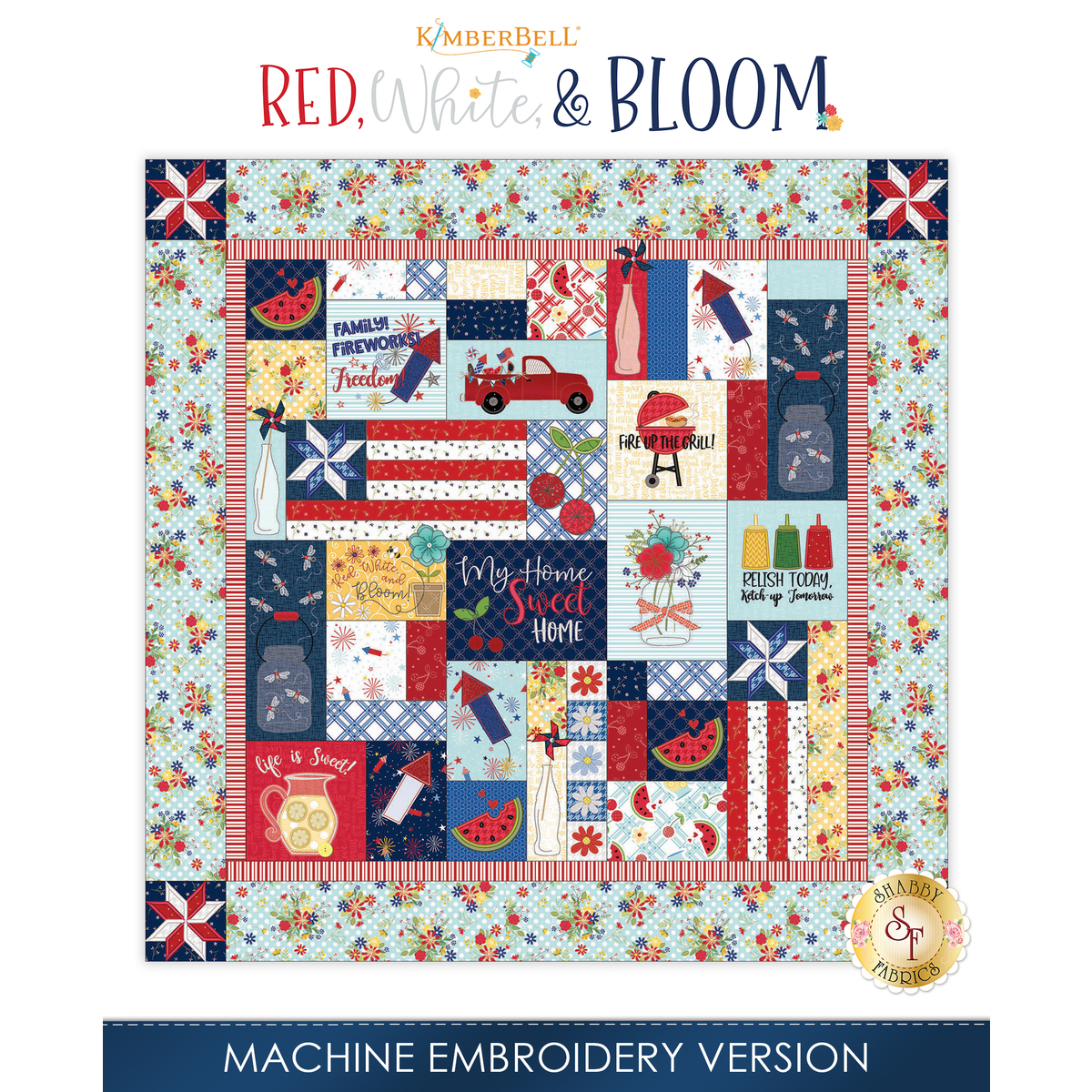 Free machine embroidery in the hoop patchwork quilt block pes file ...