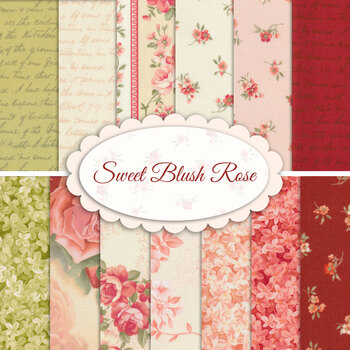 Sweet Blush Rose - P & B Textiles | Shabby Fabrics