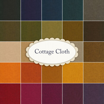 Cottage Cloth A-428-R2 Plum by Renee Nanneman for Andover Fabrics ...