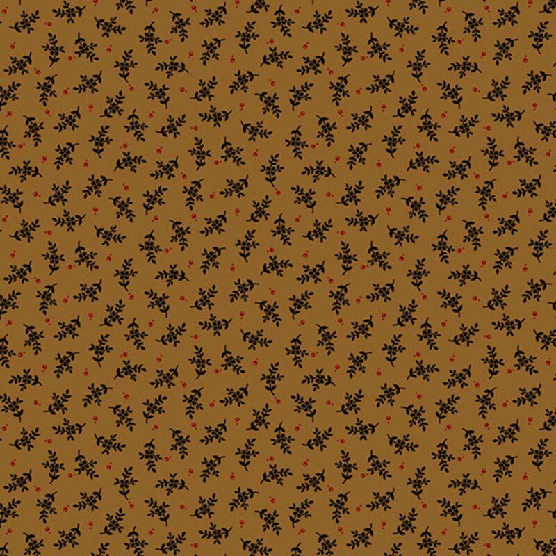Butternut & Peppercorn II R170749-Gold by Pam Buda for Marcus Fabrics ...