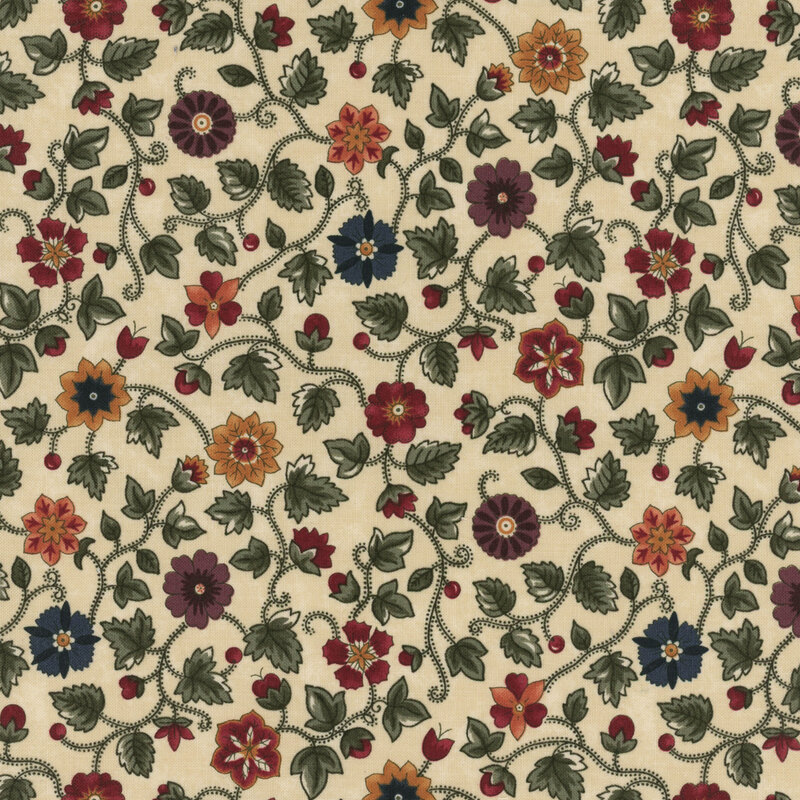 Chickadee Landing 9740-11 Dandelion Mulch by Kansas Troubles Quilters ...