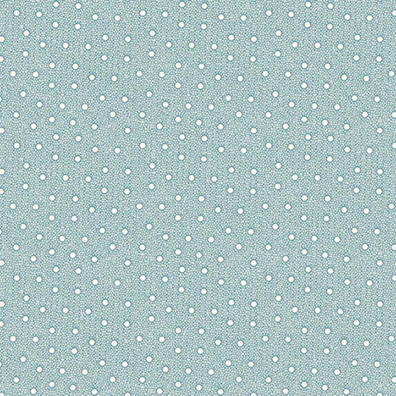 Winter in Snowtown 1225-11 Blue Small Geo Dots by Stacy West for Henry ...