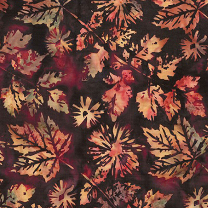 Garnet Glow V2547-347 Lava by Hoffman Fabrics | Shabby Fabrics