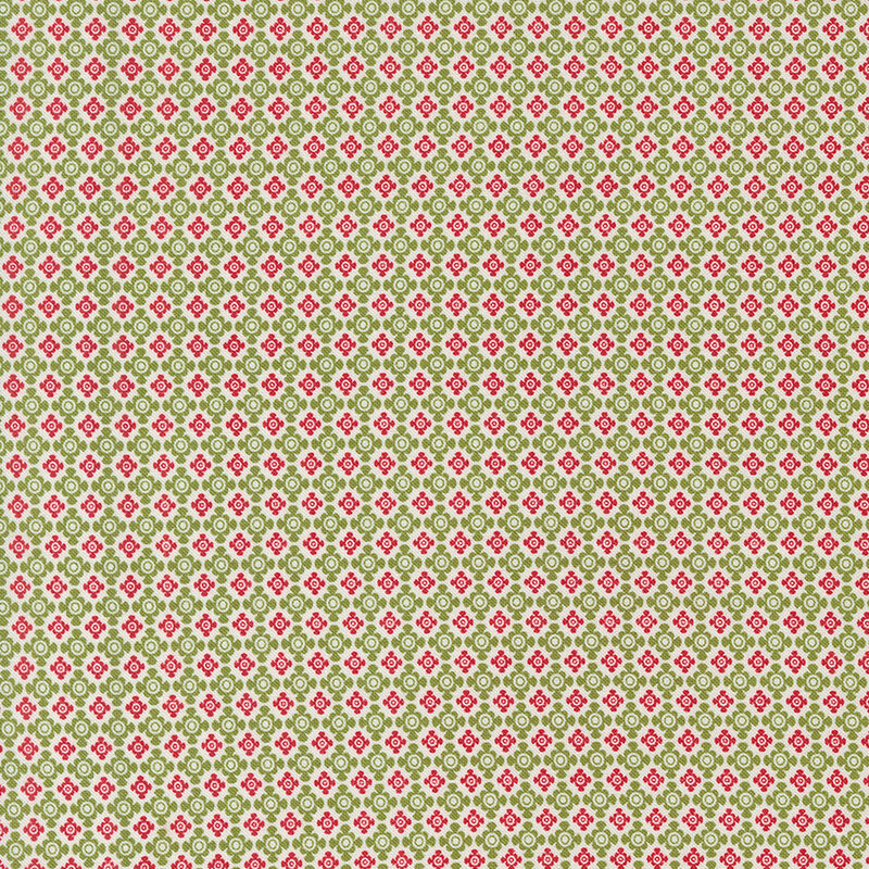 On Dasher 55662-13 Reindeer Candy-Pine by Sweetwater for Moda Fabrics ...