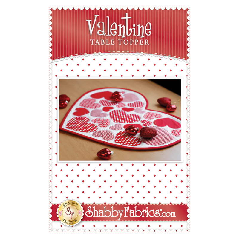 Valentine Table Topper Pattern | Shabby Fabrics